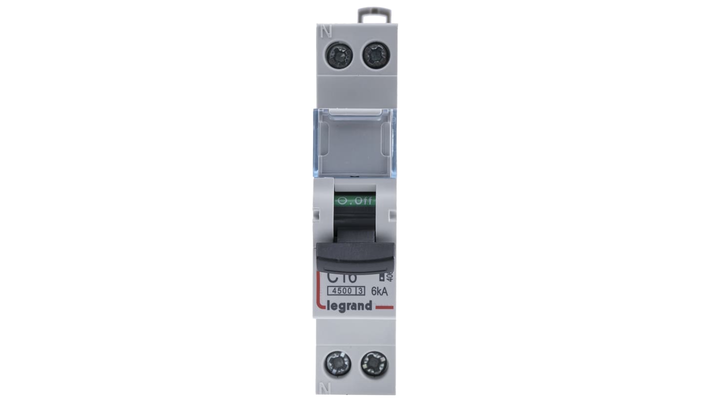 4 067 74 | Legrand DX Range DNX3 MCB 16A Curve C, 4.5 kA Breaking Capacity, MCB | RS