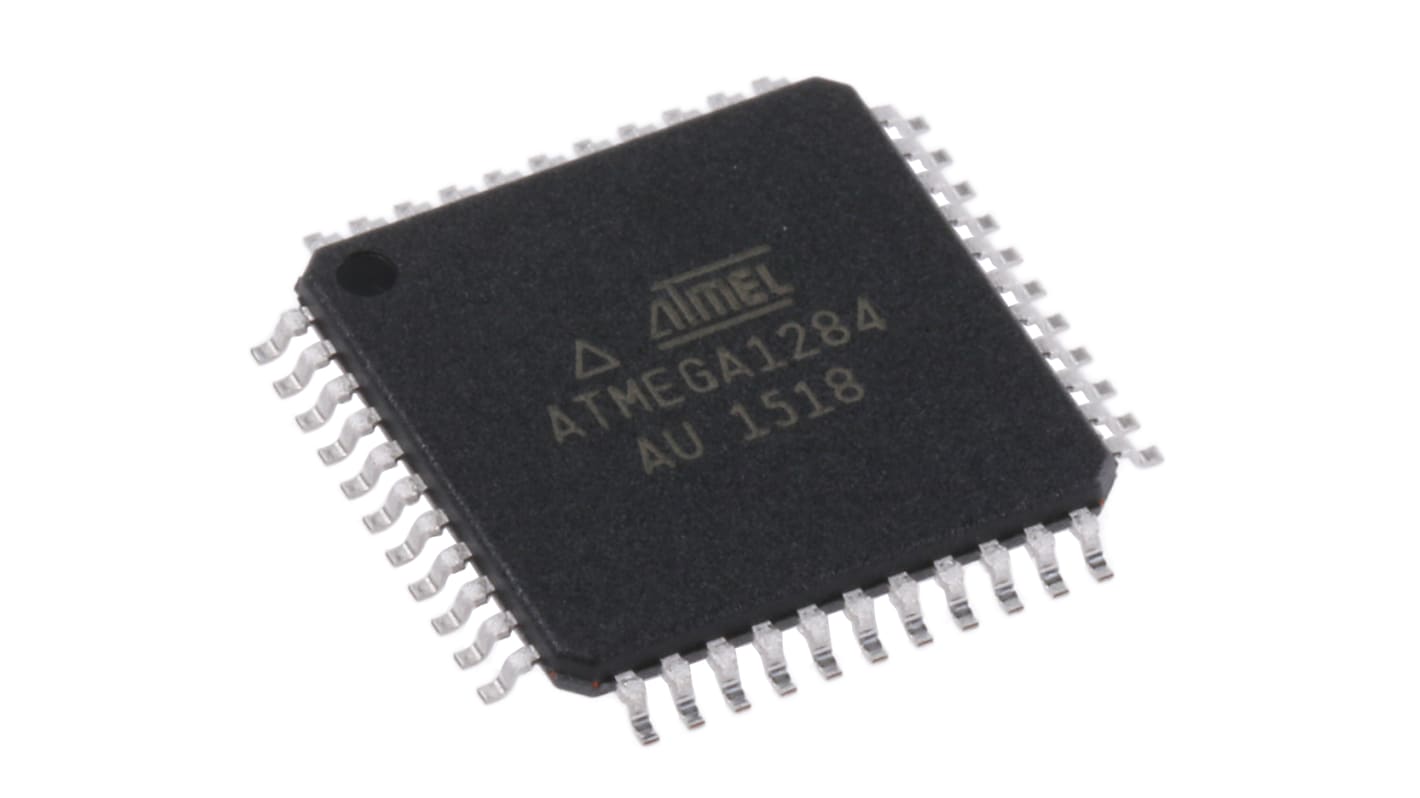 Microchip ATMEGA1284-AU, 8bit AVR Microcontroller, ATmega, 20MHz, 128 kB Flash, 44-Pin TQFP | RS