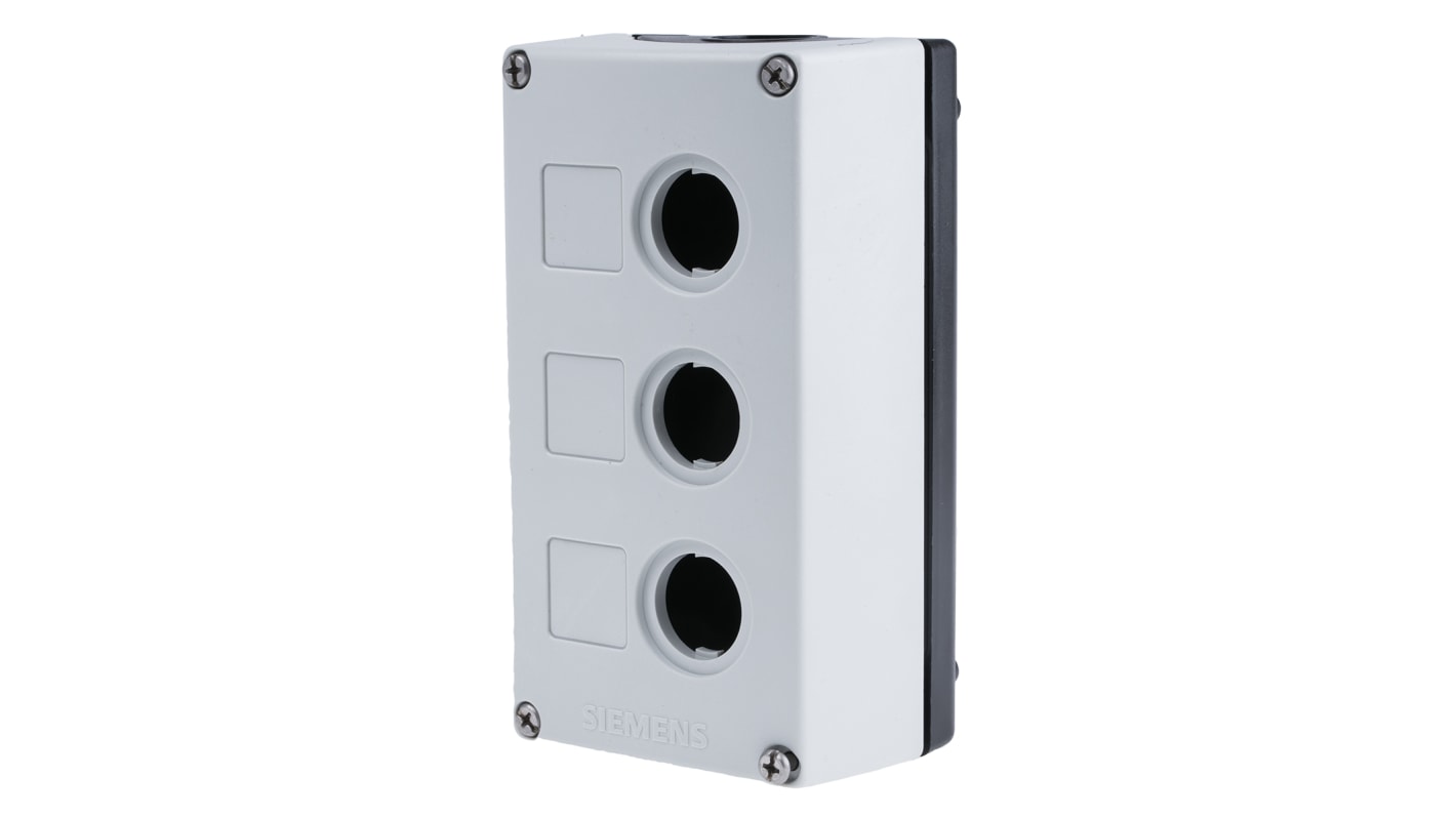 3SB3803-0AA3 | Siemens Push Button Enclosure - 22mm Diameter | RS
