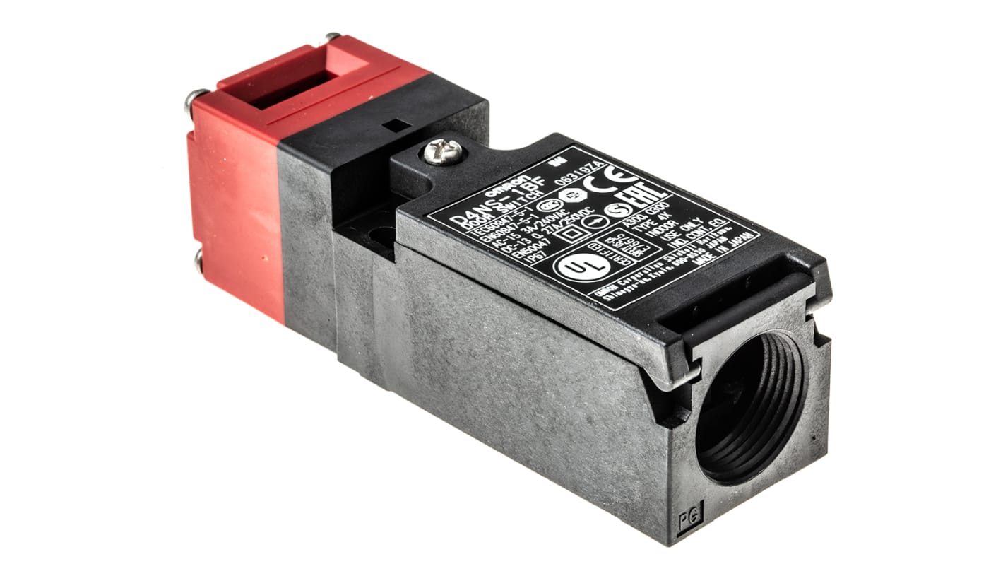 D4NS-1BF | Commutateur de verrouillage de sécurité Omron, D4NS 2 NF ...