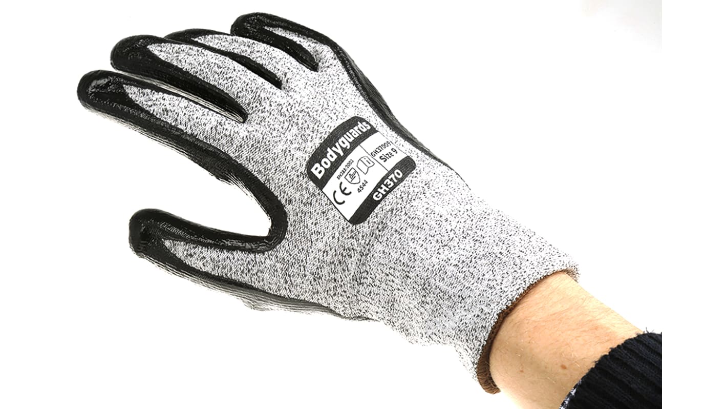 GH37009 | BM Polyco Matrix Grey String Knit Cut Resistant Work Gloves ...