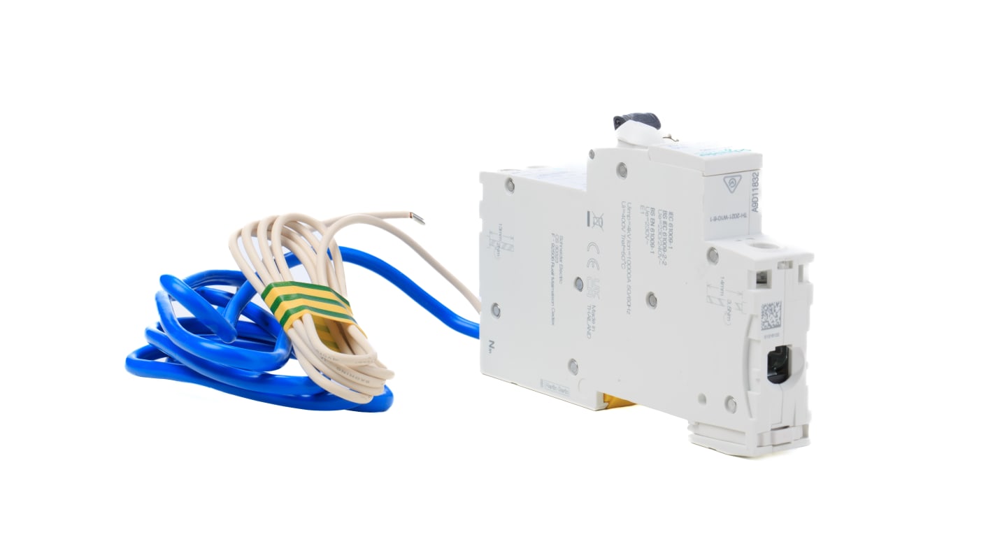 A9D11832 | Schneider Electric Type C RCBO - 1P+N, 32A Current Rating ...