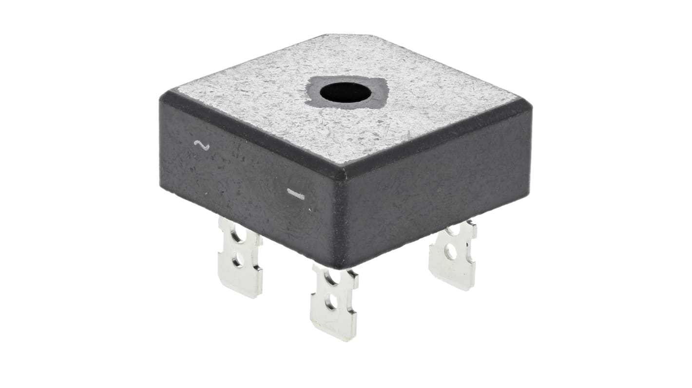 GBPC2502 | onsemi Bridge Rectifier, 25A, 200V, 4-Pin | RS