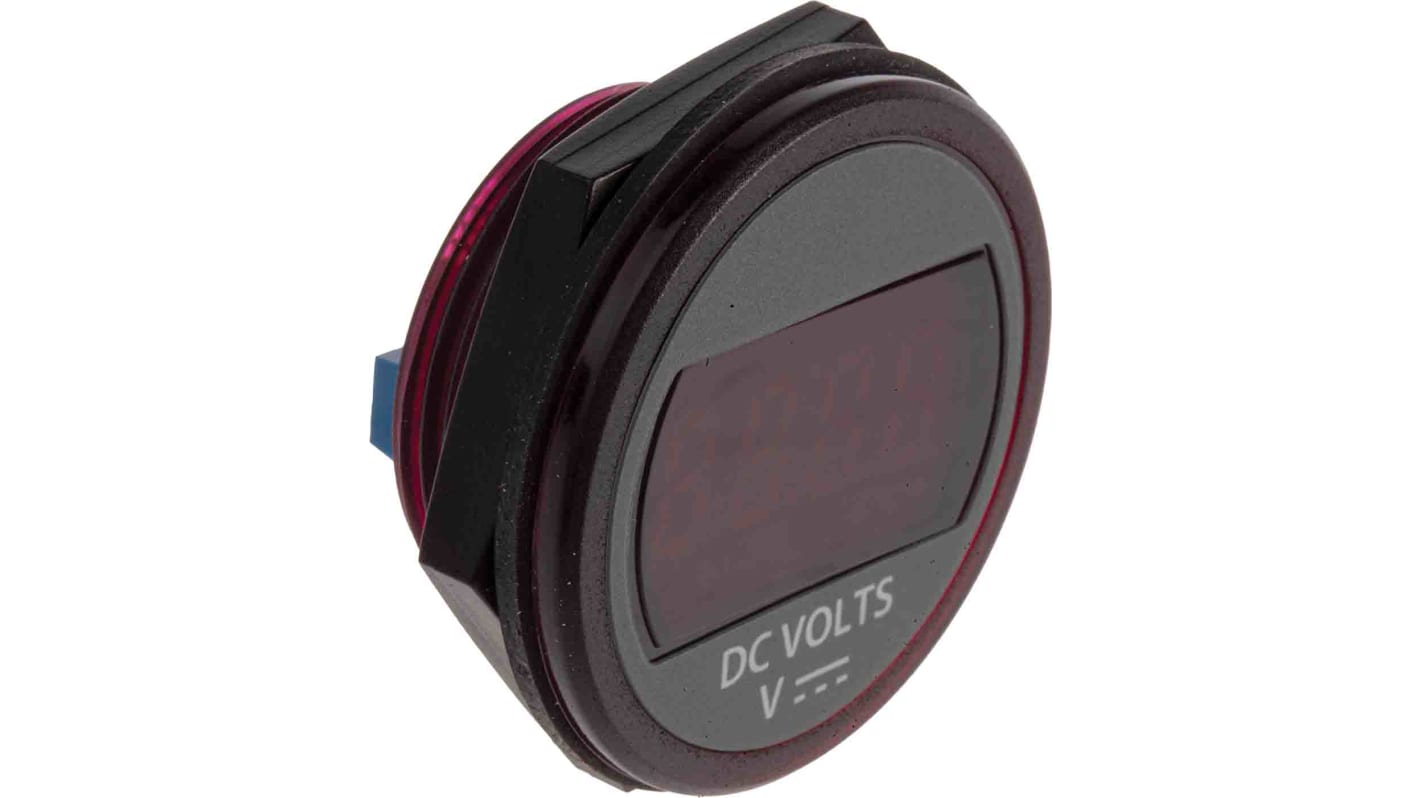 Murata Power Solutions 電圧測定用デジタルパネルメータ DC LED DMR20-10-DCM-R-C | RS