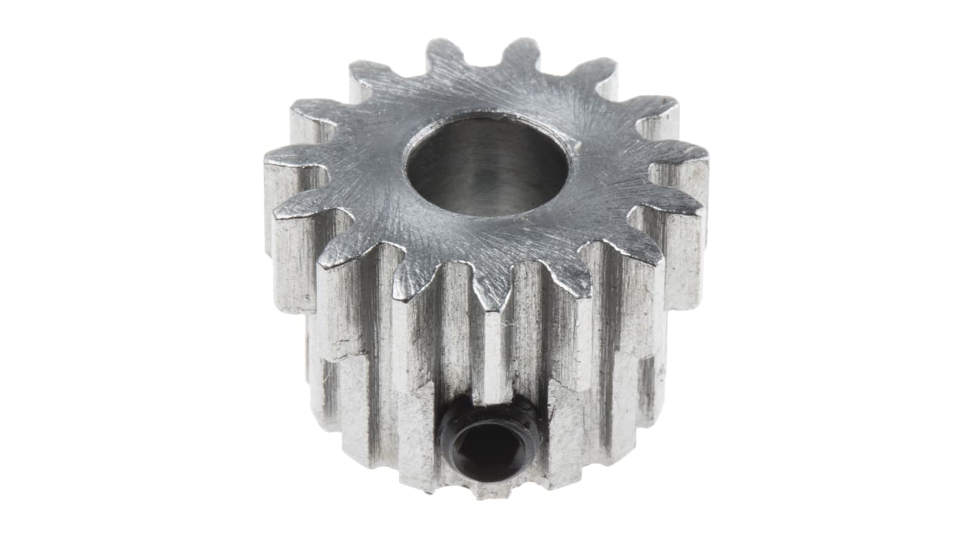 Pignon RS PRO module 1, 15 dents , alésage de 6mm en Acier | RS