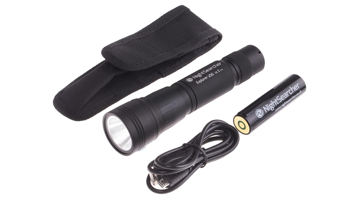 NSEXPLORER250 | Nightsearcher Explorer-250 LED Torch Black ...