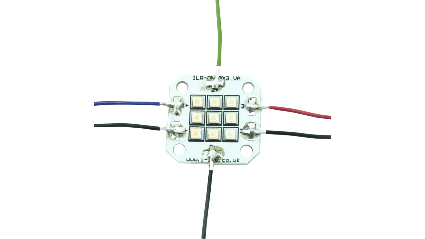 ILR-OW09-HQUX-PC221-WIR200. | Intelligent LED Solutions 円形LEDアレイ, 白 | RS
