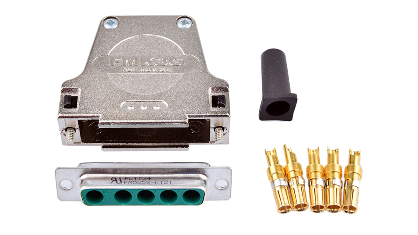 FMK3G-5W5SA-5938 / 1731140090 | FCT from Molex FMK 5 Way Cable Mount D ...