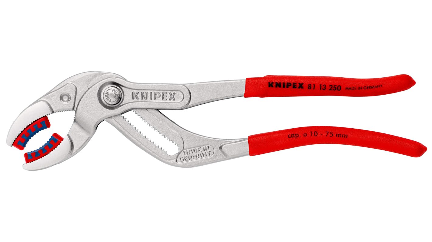 81 13 250 | Knipex Chrome Vanadium Electric Steel Pliers 250 mm Overall ...