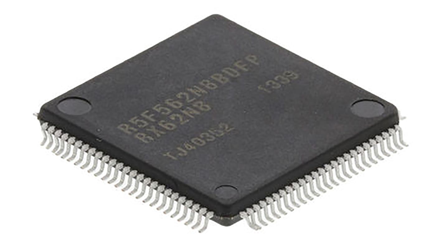 Renesas Electronics R5F111PFAFB#30, 16bit RL78 Microcontroller MCU, RL78/L1C, 24MHz, 96 kB Flash ...