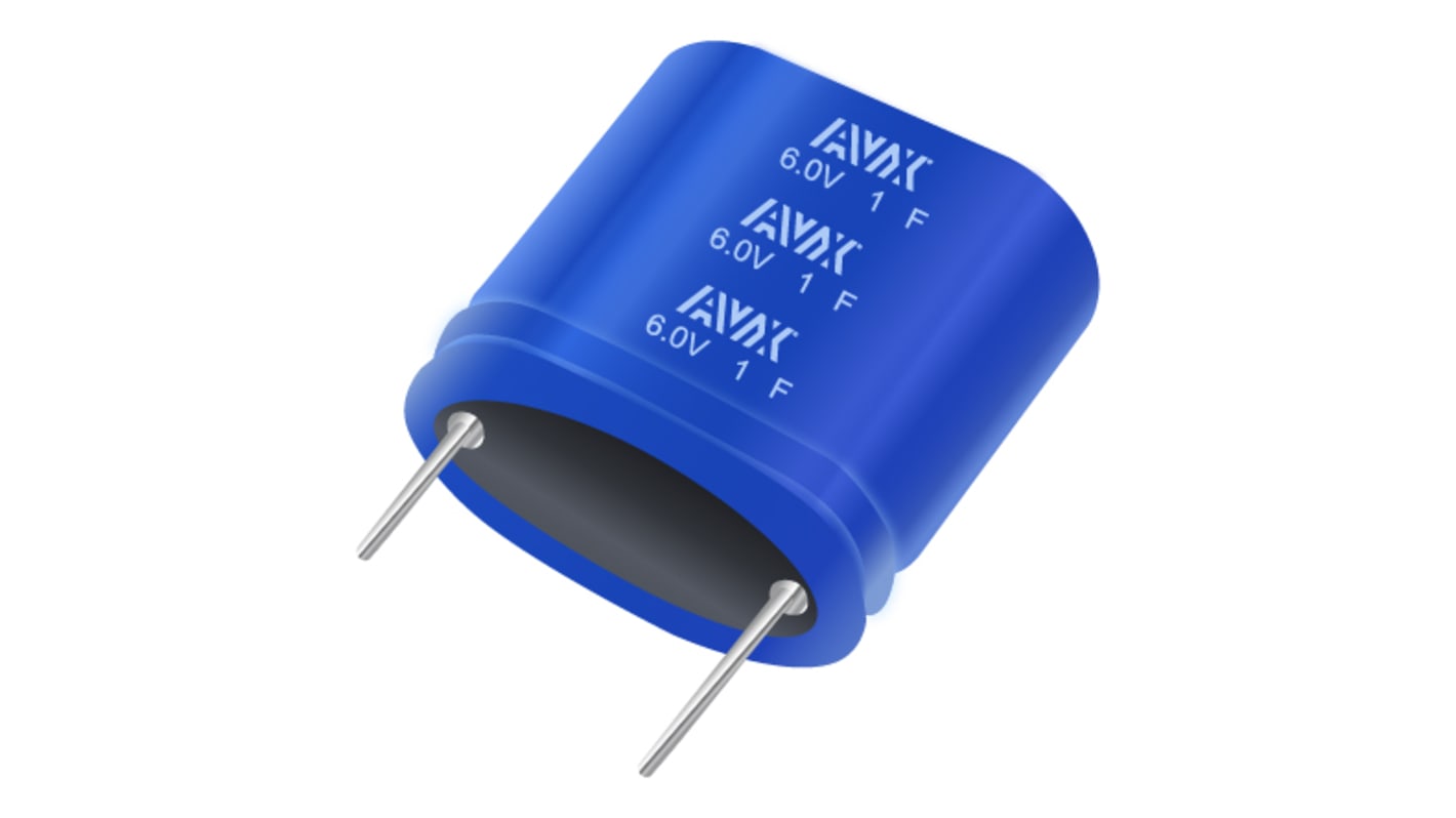 SCMR18C105MSBA1 | KYOCERA AVX 1F Supercapacitor ±20% Tolerance ...