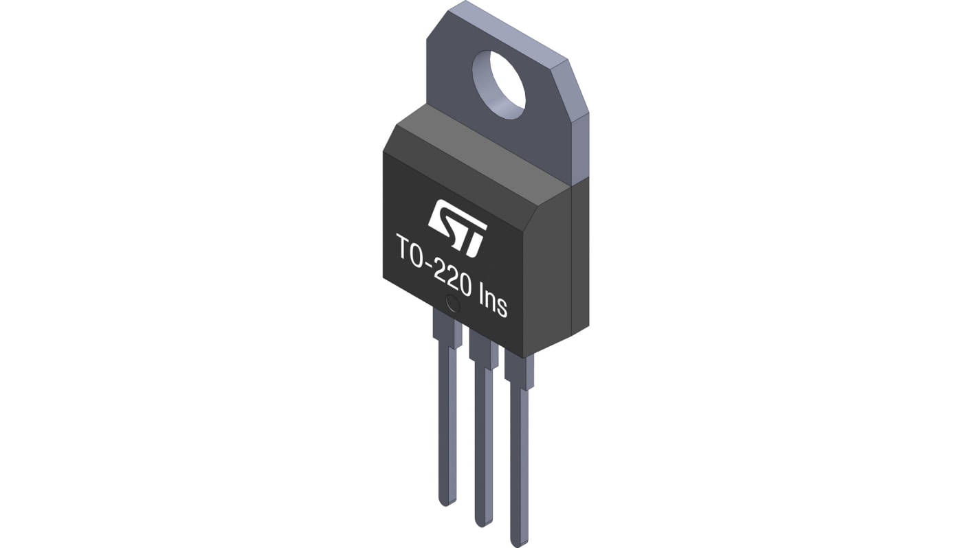STMicroelectronics BU941ZT Dual NPN Bipolar Transistor, 30 A, 350 V, 3 ...