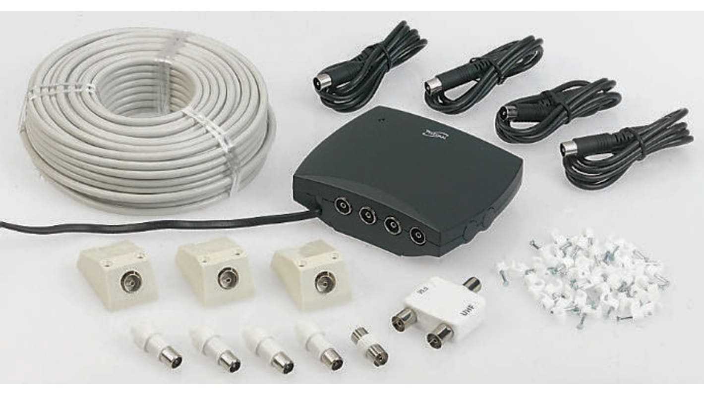 4 way TV networking kit | RS