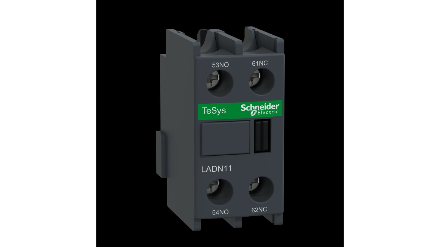 LADN11 | Schneider Electric TeSys Auxiliary Contact Block - 1NC + 1NO ...