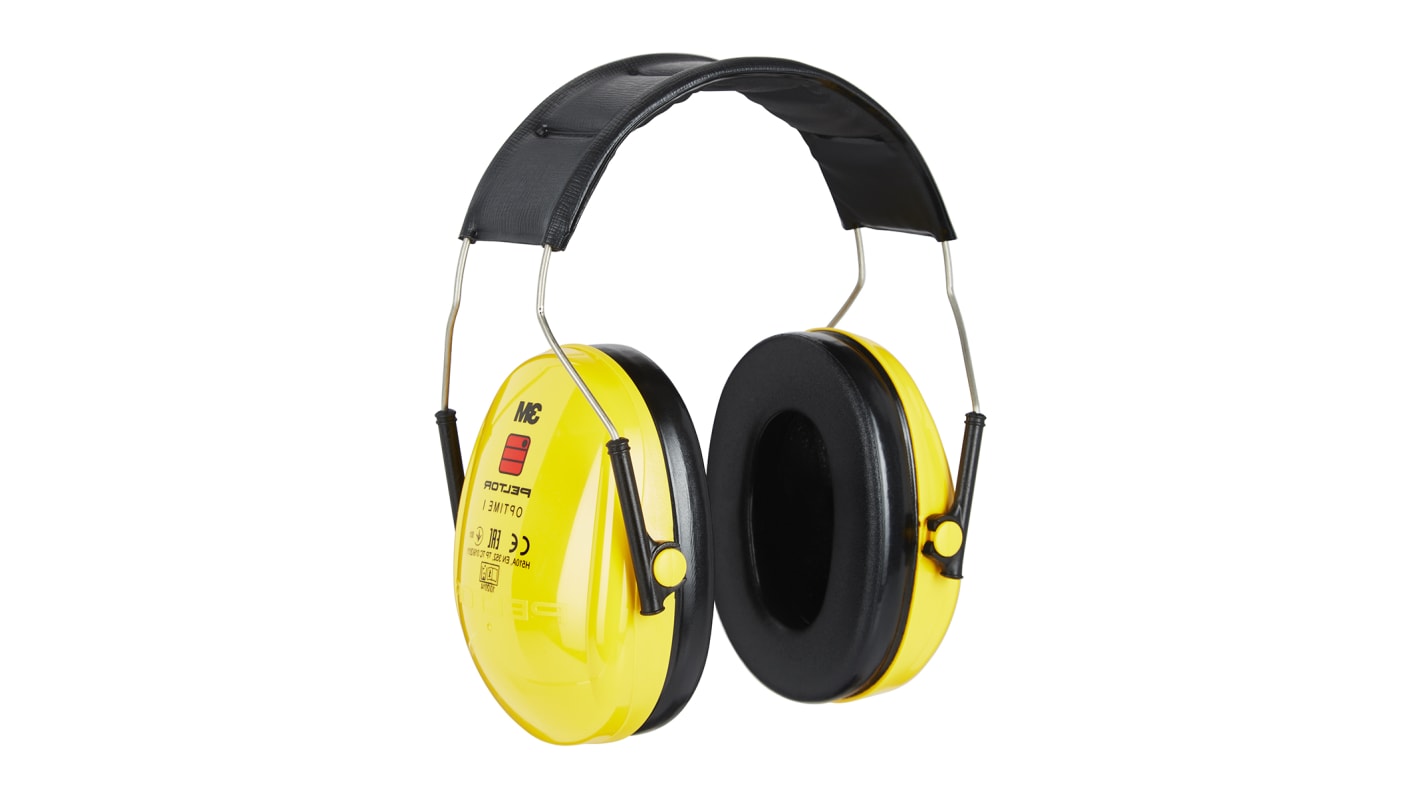 H510A-401 | 3M PELTOR Optime I Ear Defender with Headband, 27dB, Yellow ...