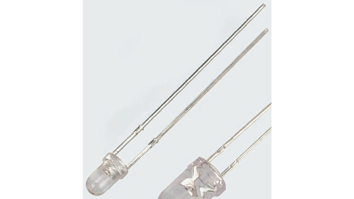 Osram Opto Yellow LED 3mm Through Hole, LY 3341-L1Q1-26 | RS