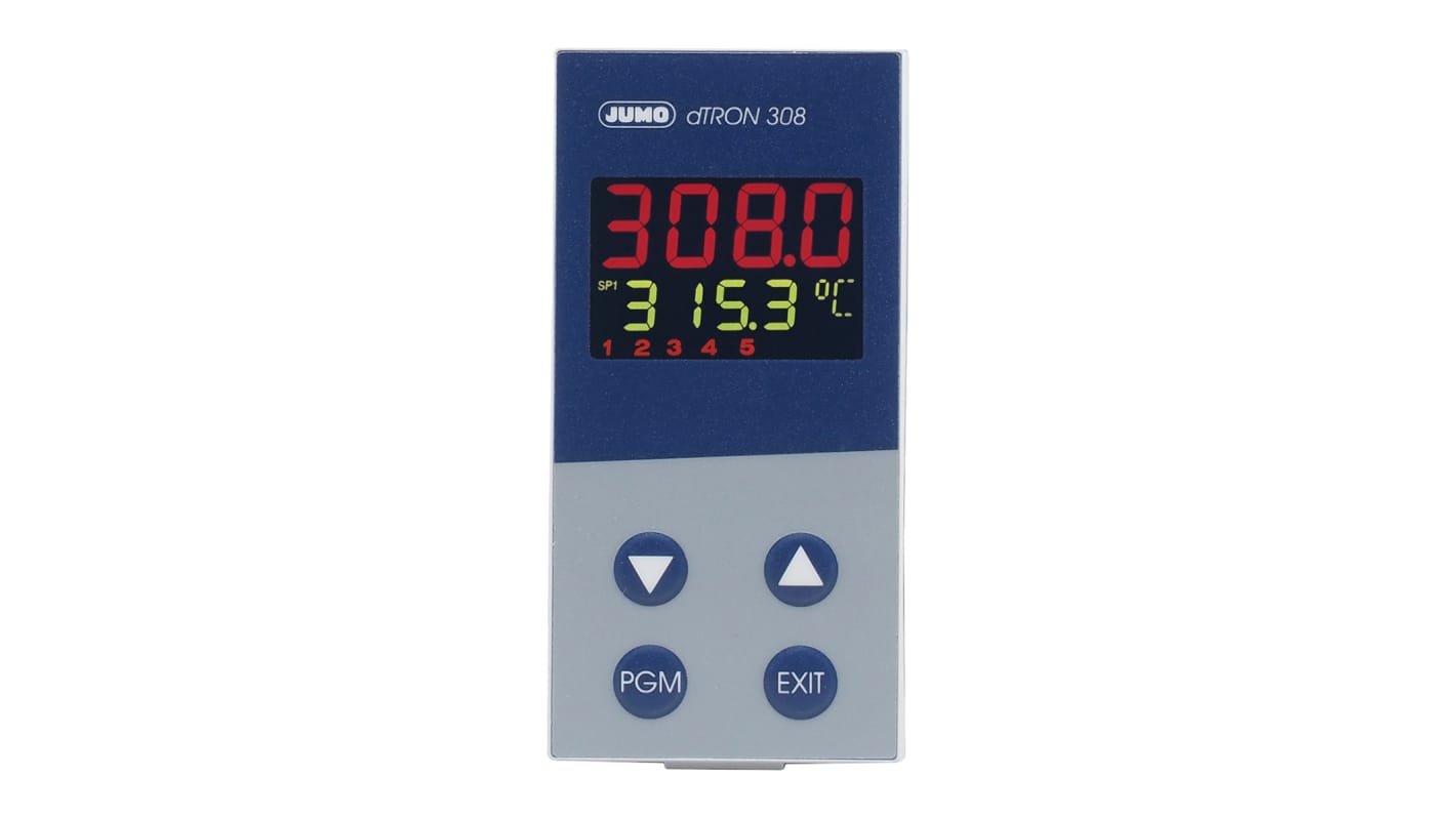 703042/181-400-23/000 | Jumo dTRON PID Temperature Controller, 96 x 48 ...