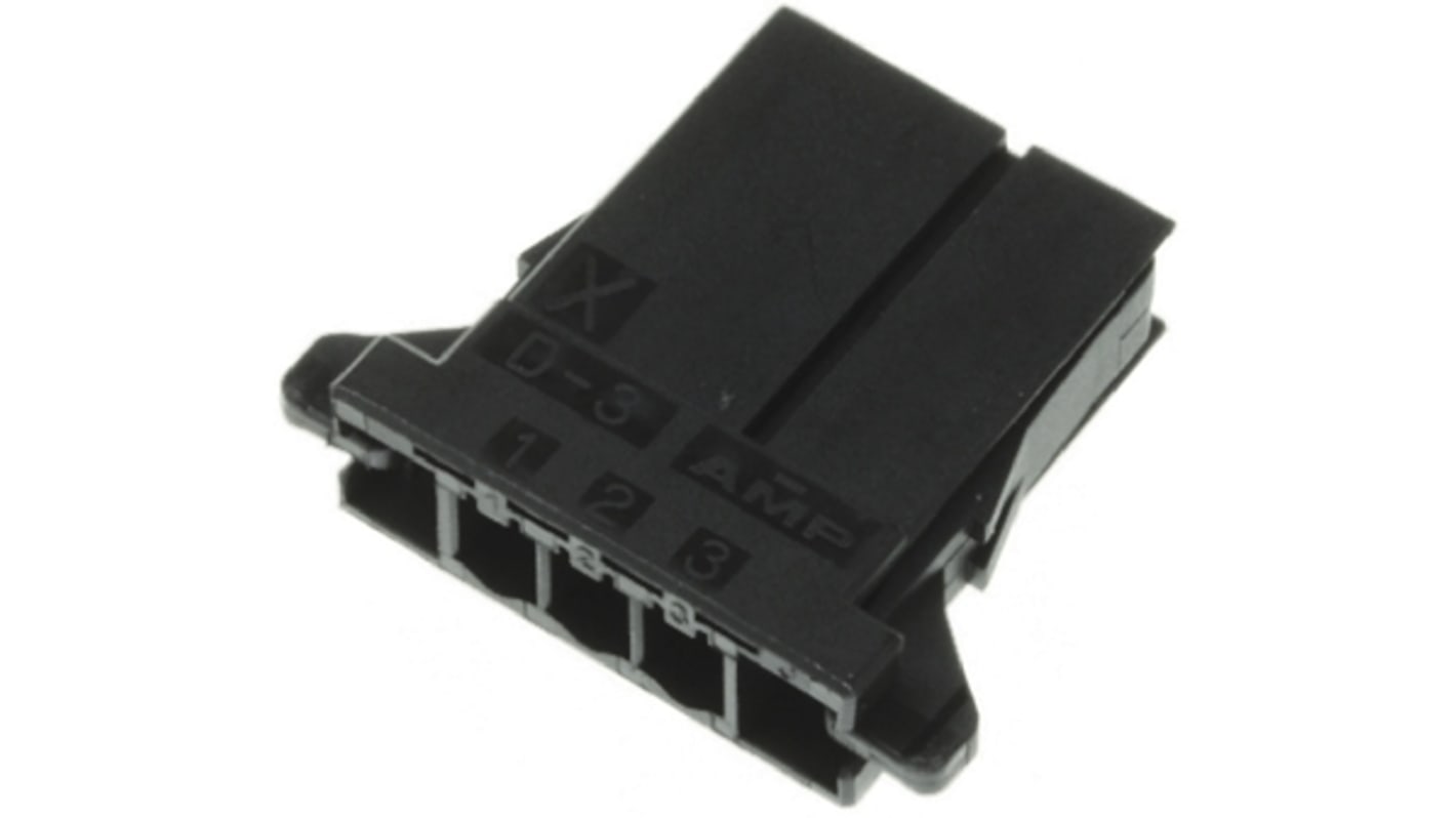 Carcasa de conector TE Connectivity 1-178288-7, Serie D-3000, paso: 3 ...