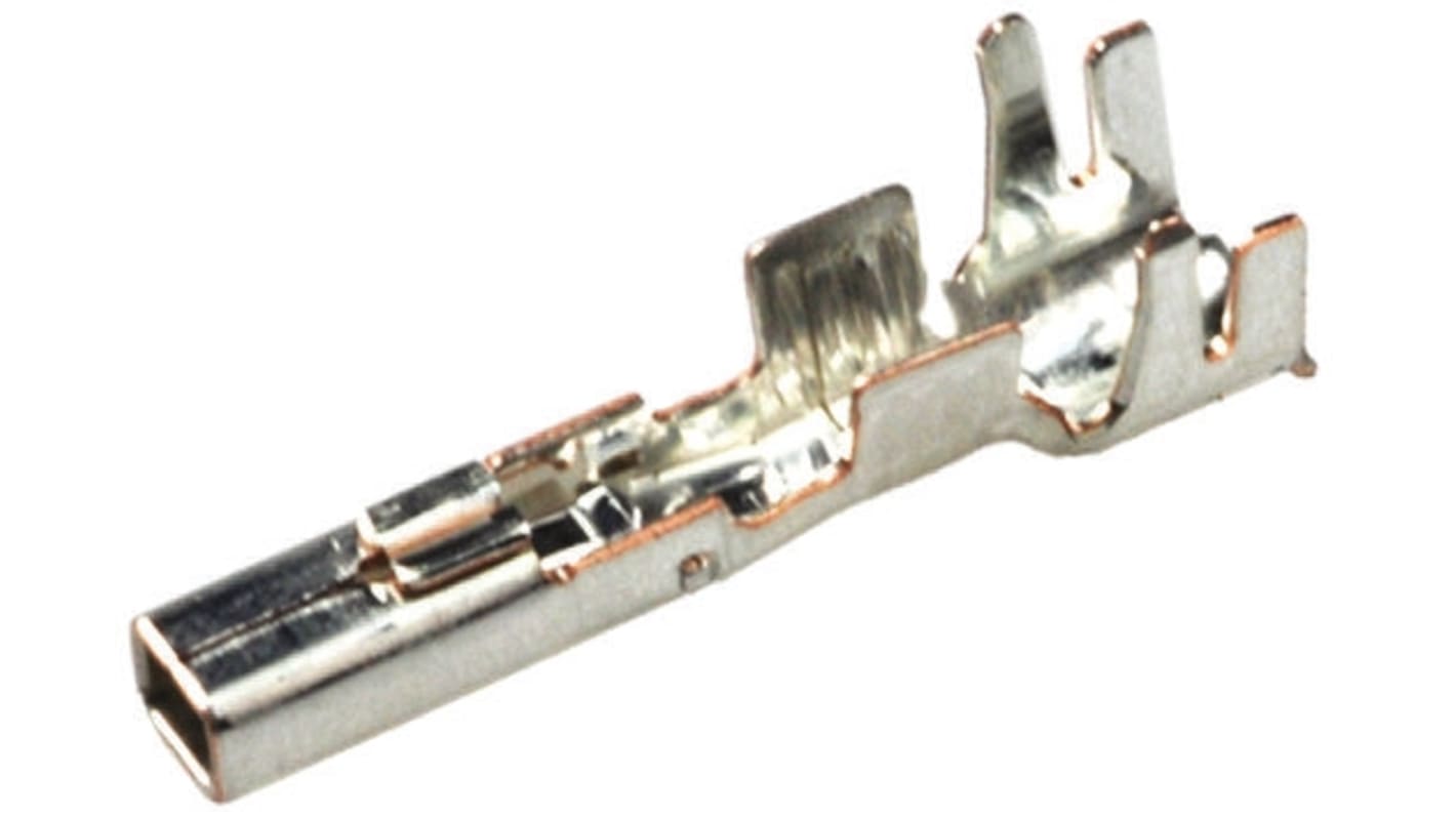 TE Connectivity, Signal Double Lock Male Crimp Terminal Contact 20AWG ...