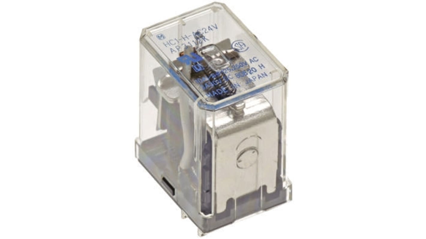 HC2-H-AC240V-F | Panasonic PCB Mount Non-Latching Relay, 240V ac Coil ...