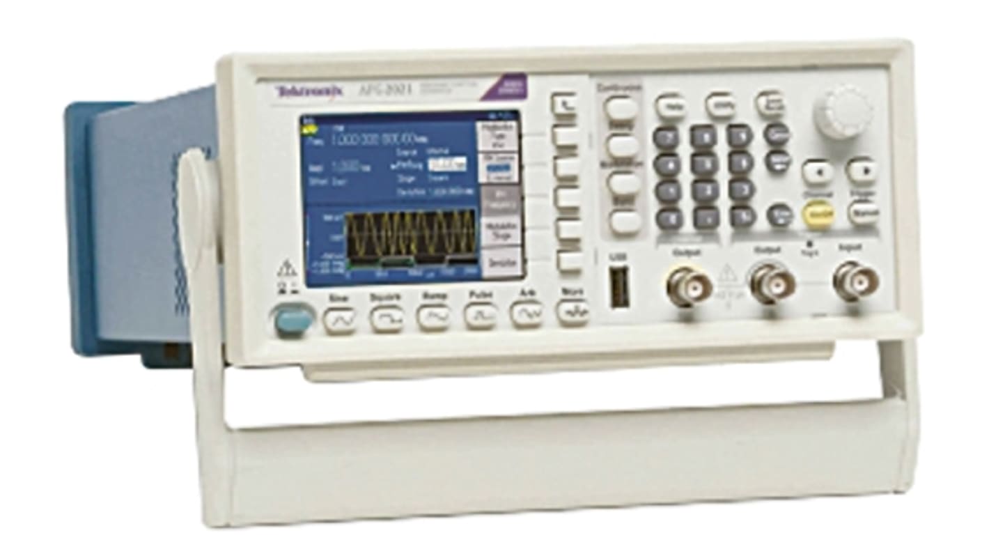 Generador de funciones Tektronix AFG2021, onda sinusoidal de 1μHz → ...