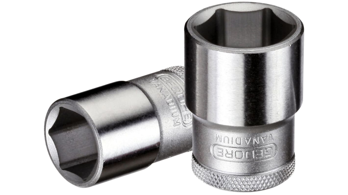 19 26 | Gedore 26mm Hex Socket With 1/2 in Drive , Length 41.5 mm | RS