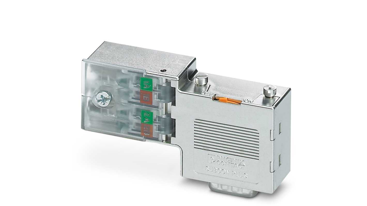 2313672 | Phoenix Contact SUBCON-PLUS-PROFIB/90/IDC 9 Way Right Angle ...