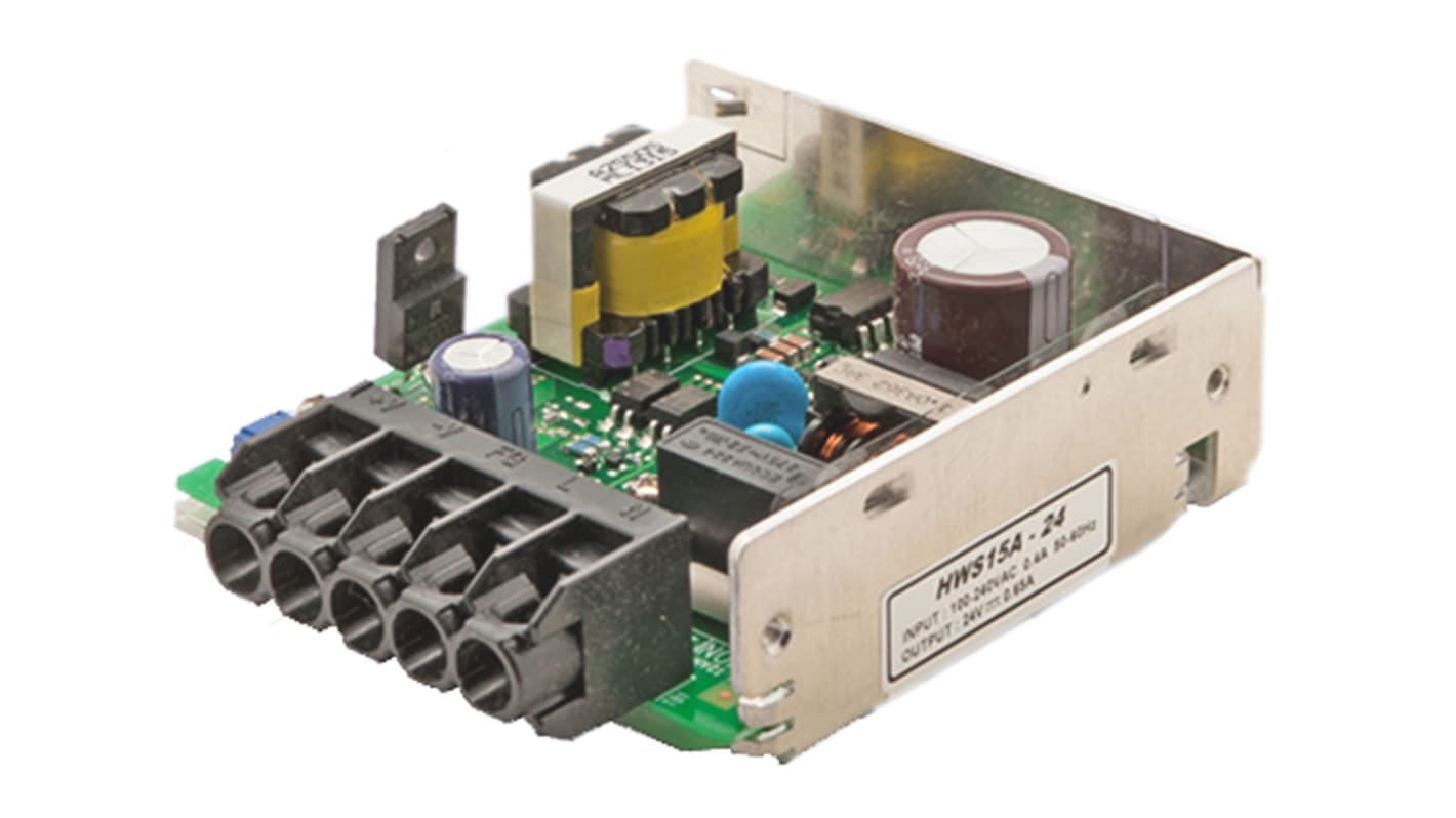 HWS15A-48 | TDK-Lambda Switching Power Supply, 48V dc, 330mA, 15W, 1 ...