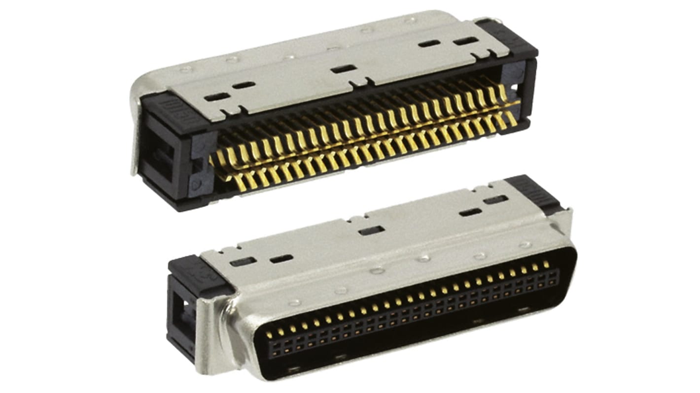 10150-900APL | 3M 101 50 Way Straddle Mount D-sub Connector Plug, 1 ...