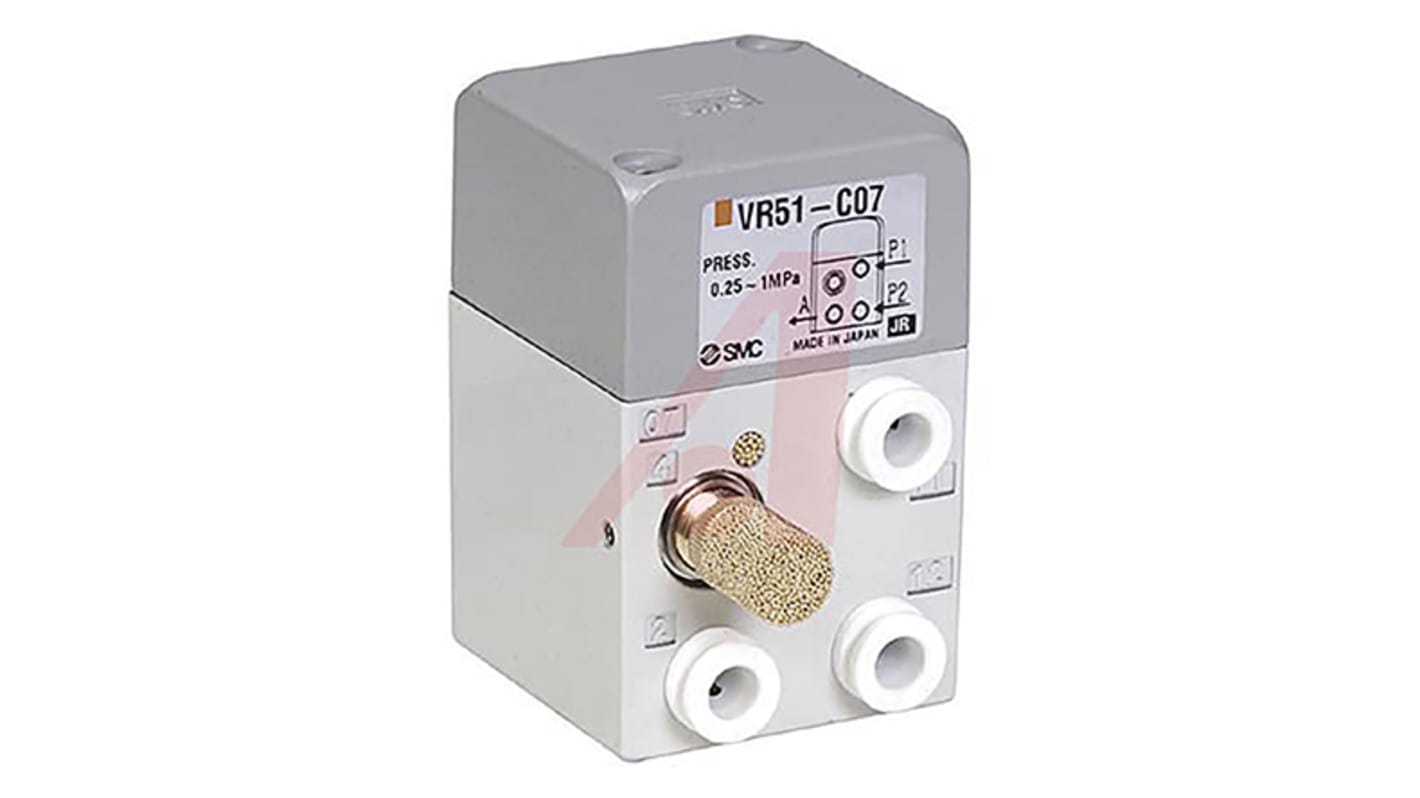 VR51-C07 | SMC Push Button Pneumatic Manual Control Valve VR510 Series ...