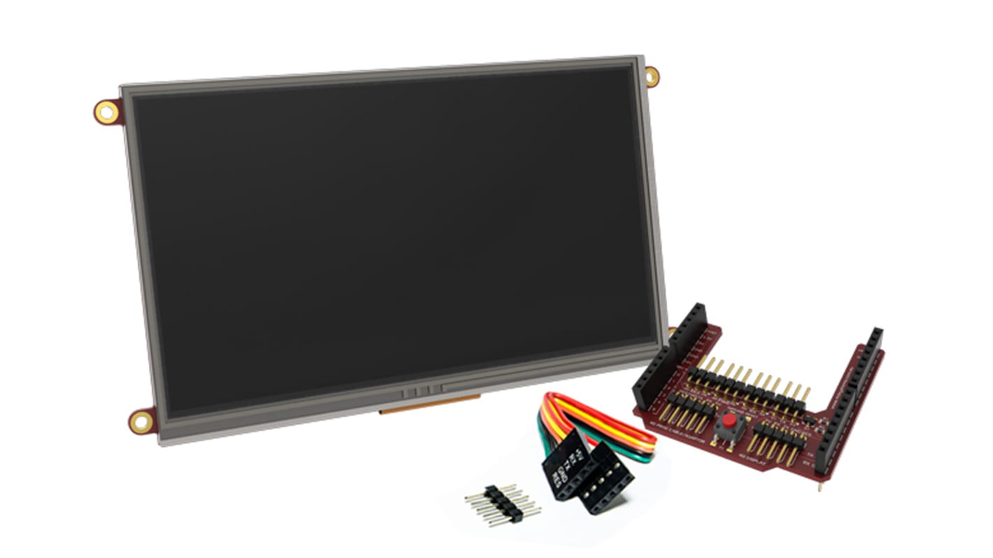 uLCD-70DT-AR | 4D Systems, gen4 7in Arduino Compatible Display with Resistive Touch Screen | RS
