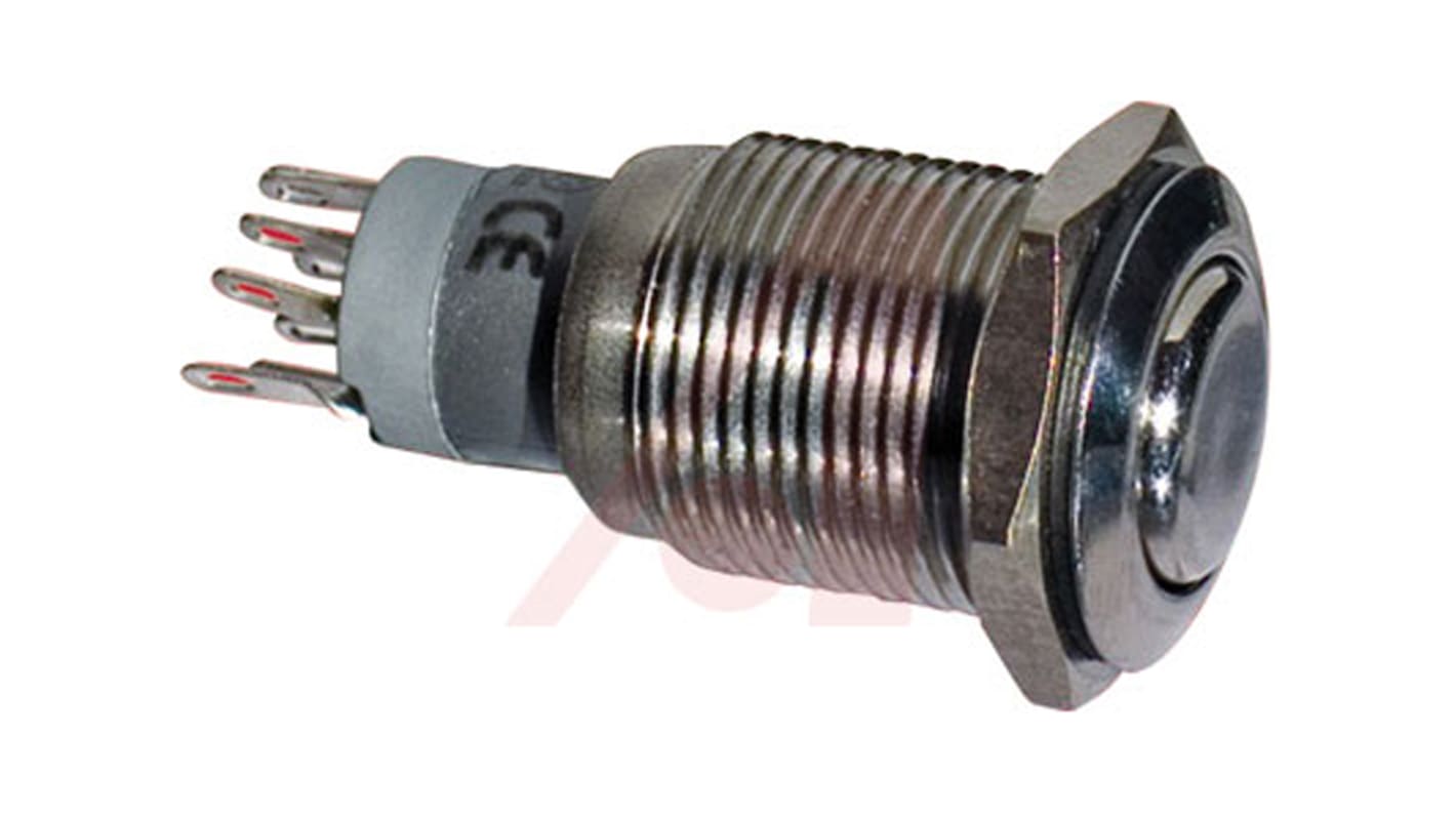 MP0045/3E0NN000 | Bulgin Push Button Switch, Panel Mount, DPCO, IP66 ...