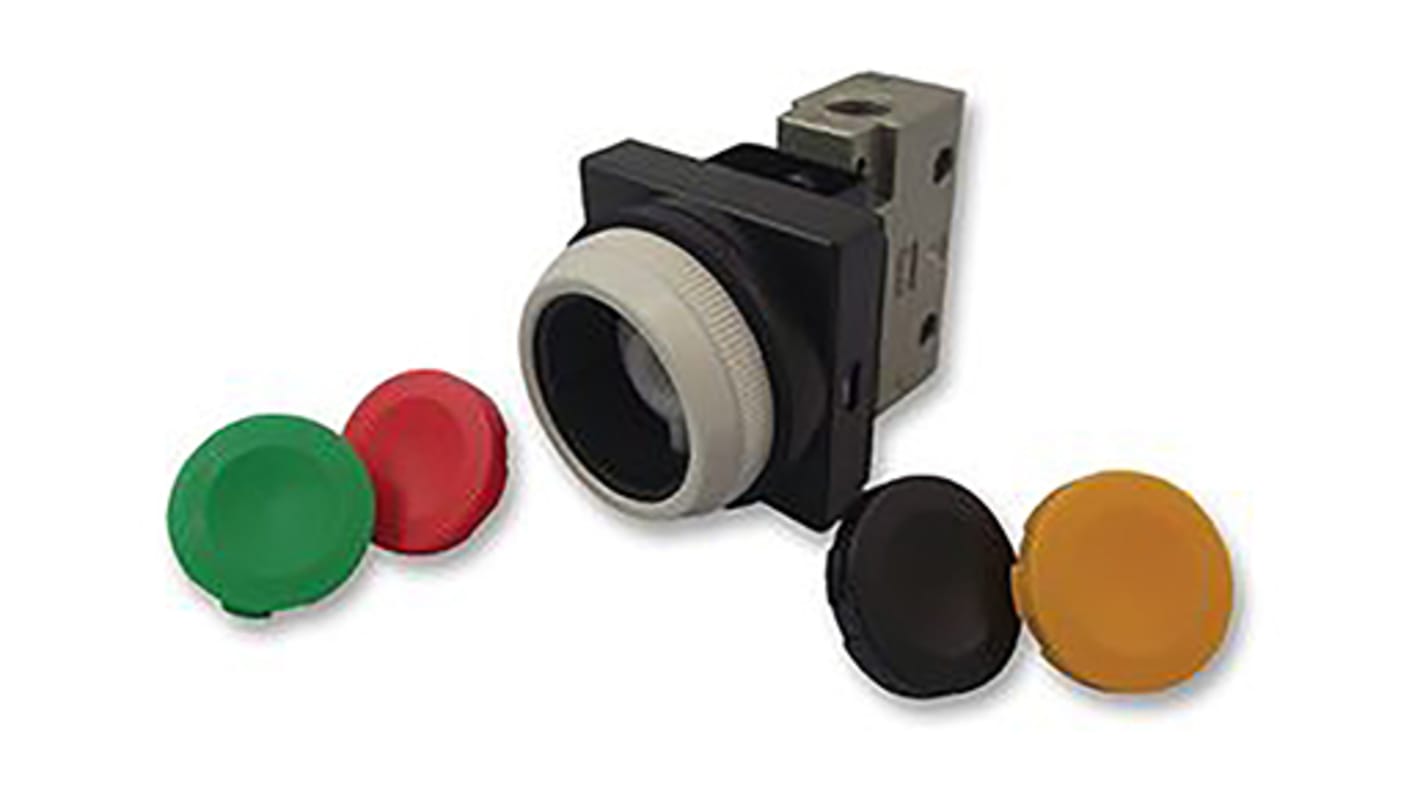 VM120-N01-30RA | SMC Push Button 1/2 Pneumatic Manual Control Valve ...