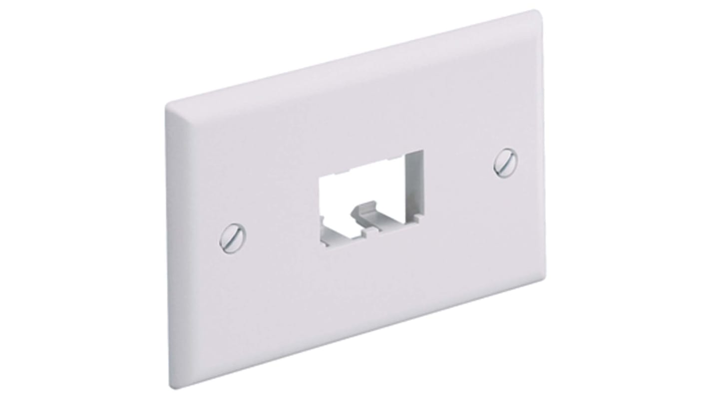 CFPH2IG | Panduit CFP Series, 2 Way Single Gang Faceplate,With STP, UTP ...