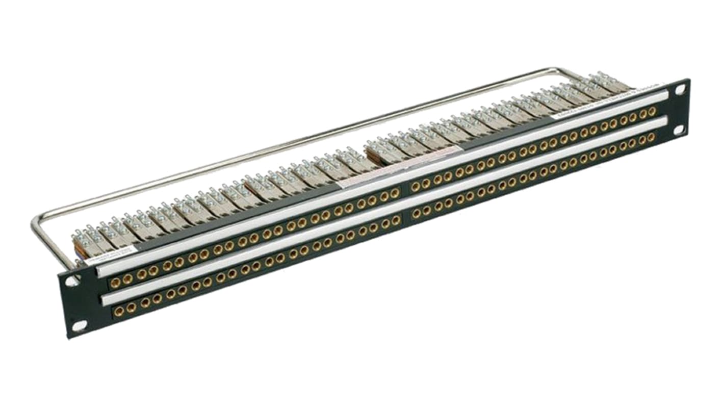 JFM232 | Bantam Jackfield 2x48 Port Audio Patch Panel, 1U Rack Height | RS