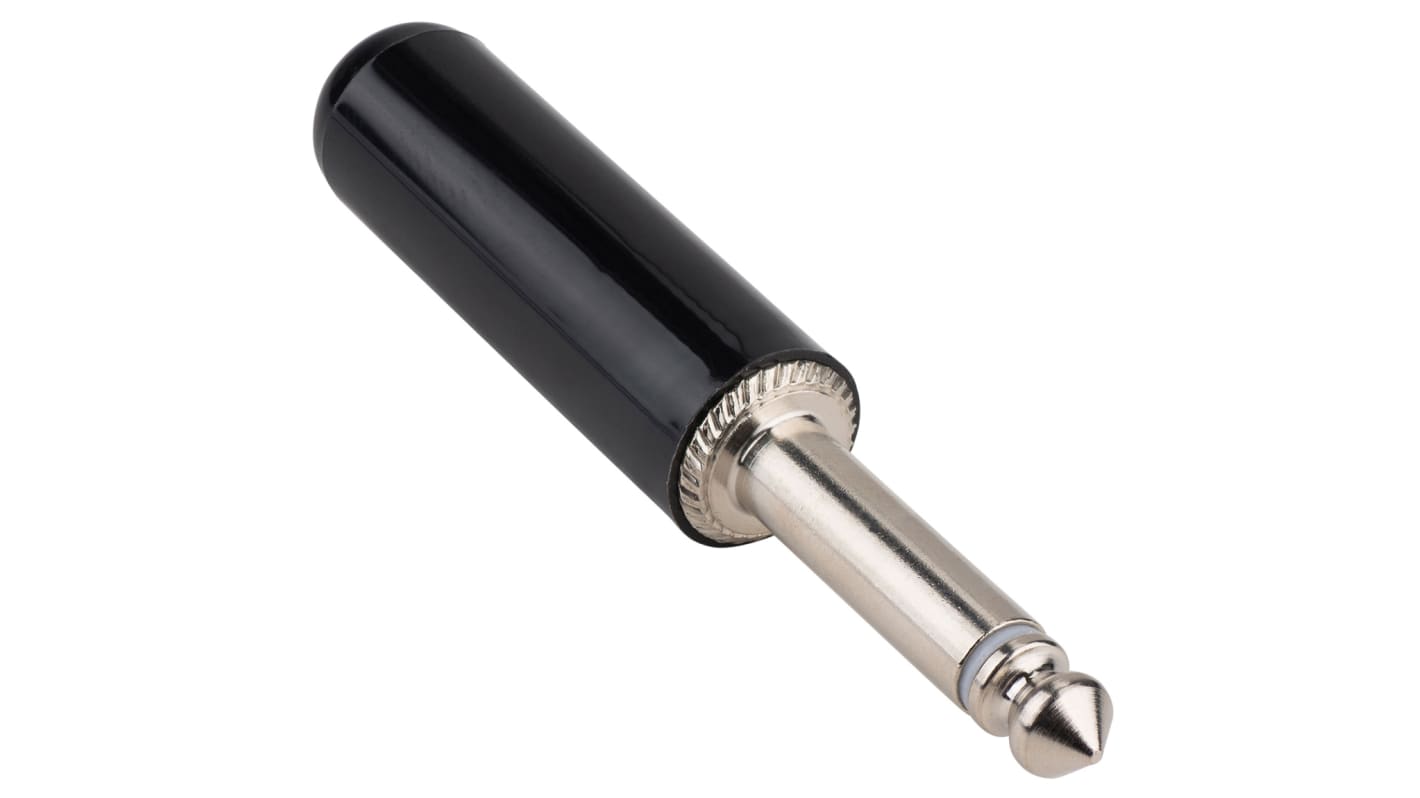 240 | Switchcraft Jack Connector 6.35 mm Cable Mount Mono Plug, 2Pole | RS