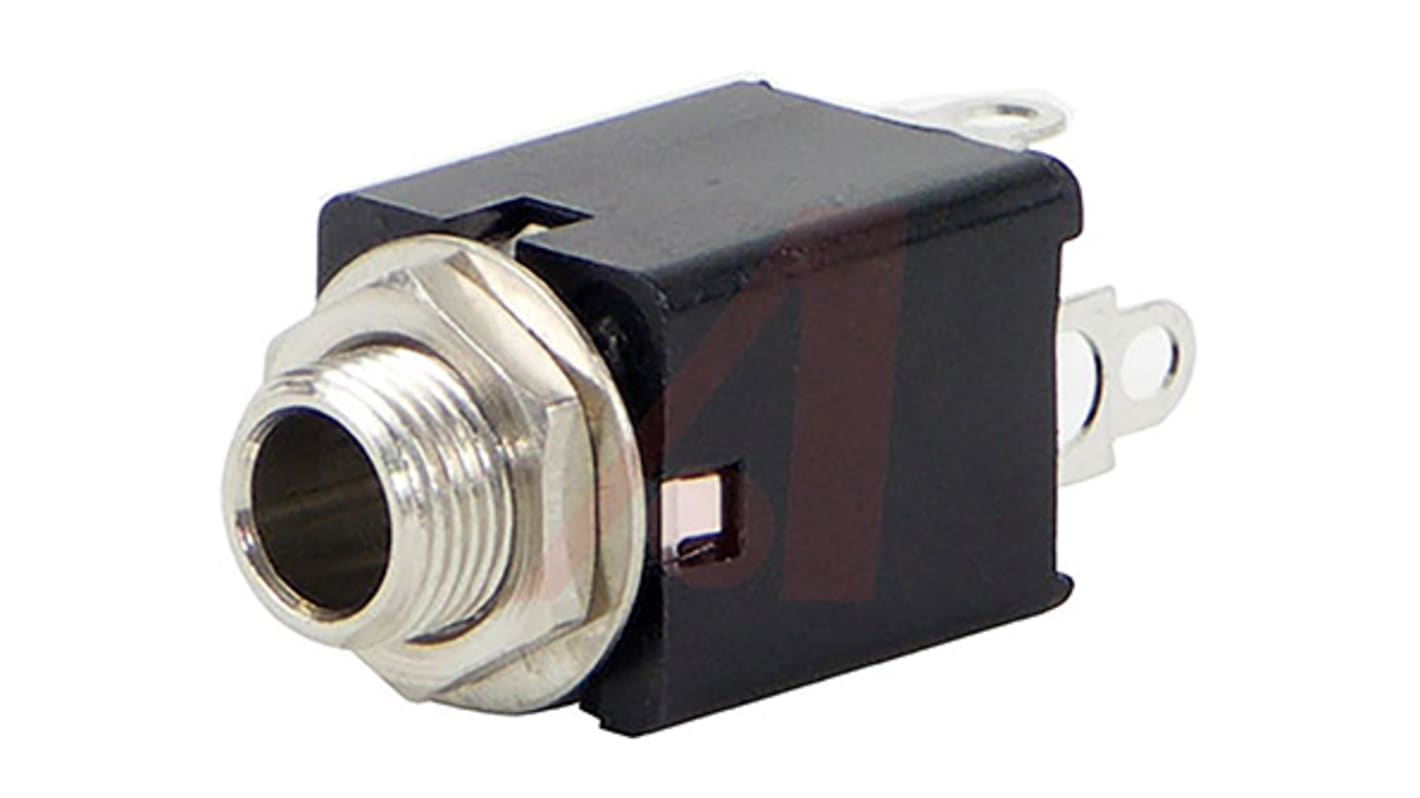 113BX | Switchcraft Jack Connector 6.35 mm Chassis Mount Stereo Socket ...