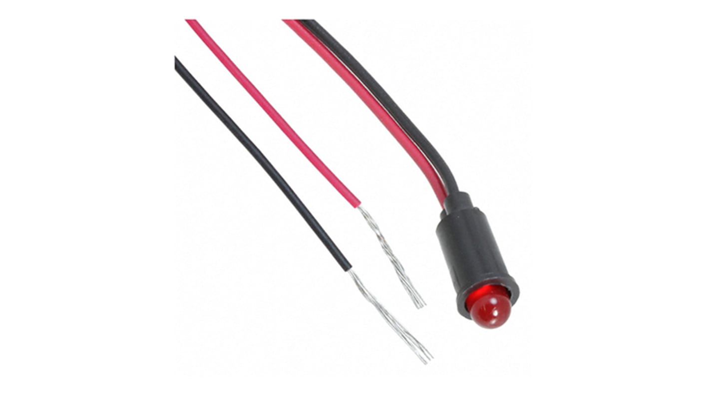 559-2101-003F | Dialight Red Indicator, 2.2V dc, 6.4mm Mounting Hole ...