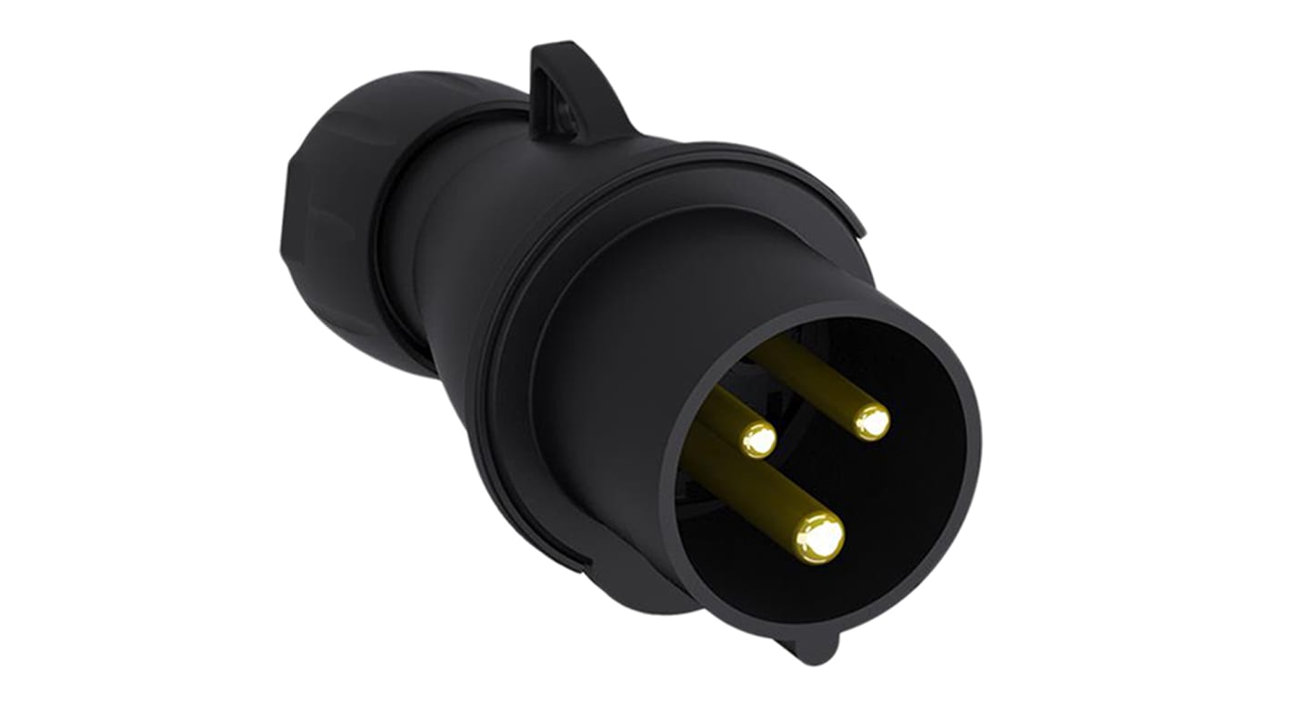 2CMA100552R1000 232-P6B | ABB Connector, 3 Way, 32.0A, Male, Cable ...