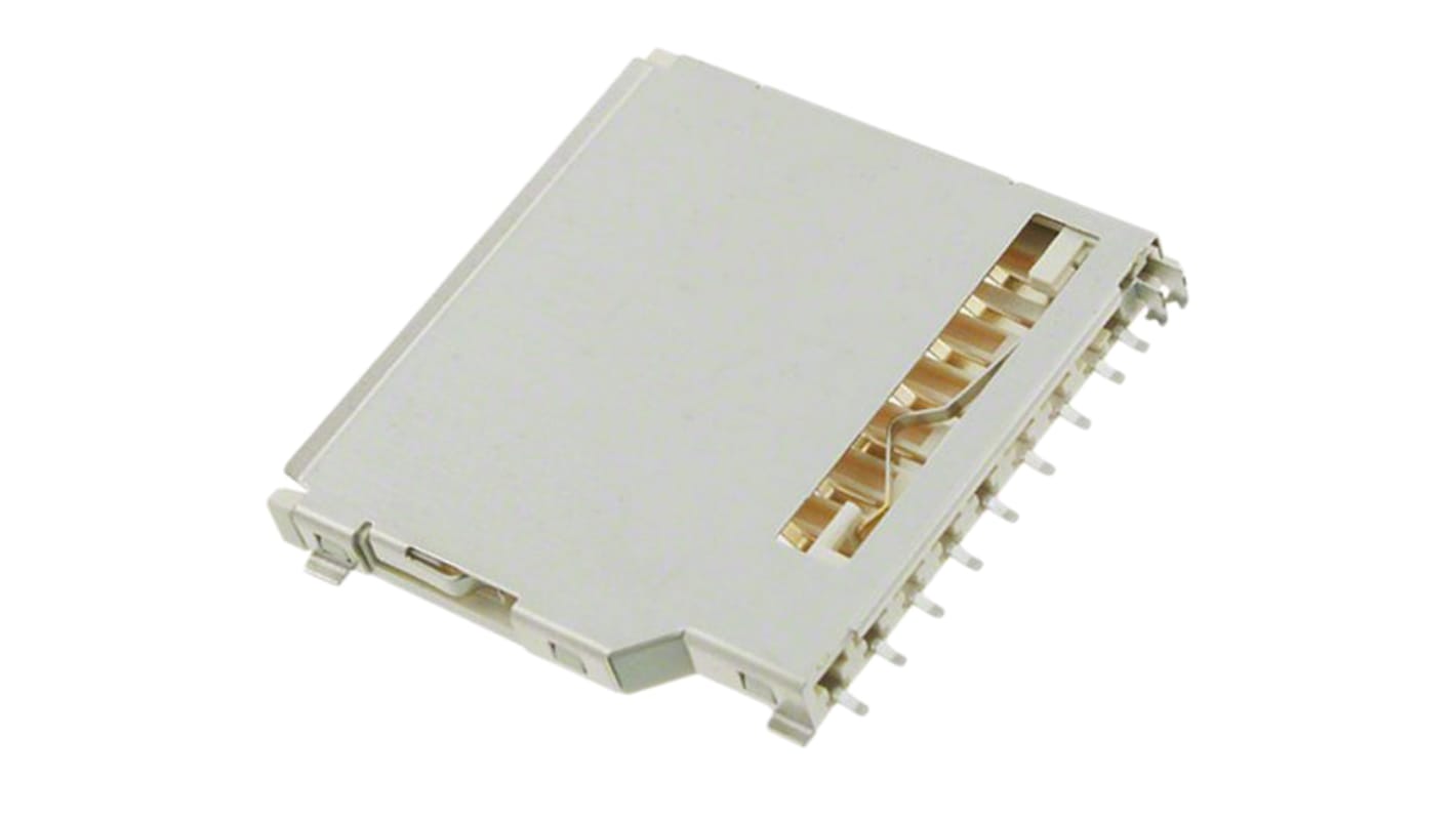 2041021-4 | TE Connectivity 9 Way Push/Pull SD Card Memory Card ...