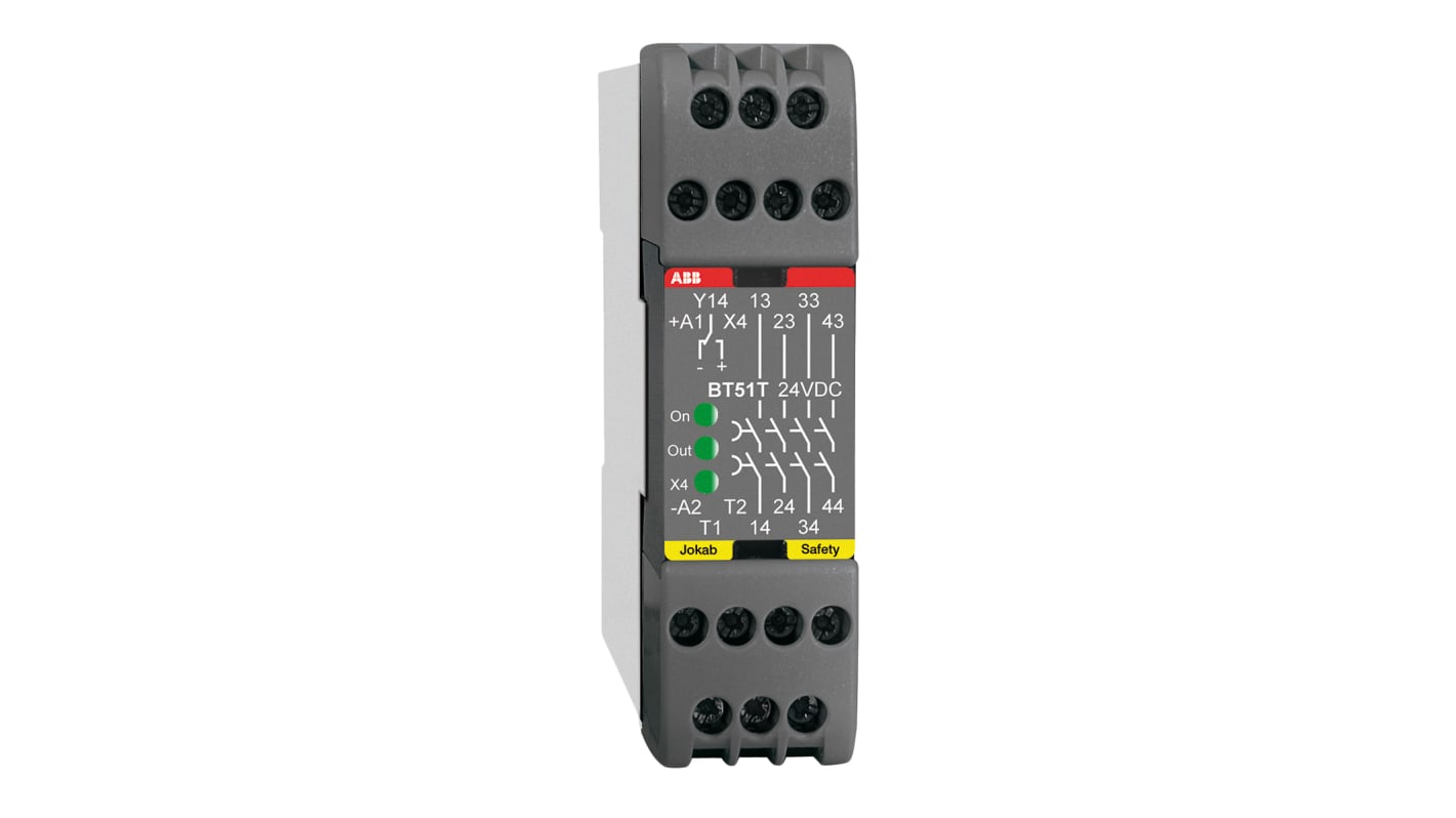 2TLA010033R3000 BT51T 24DC | ABB BT51 Series Dual-Channel Emergency ...