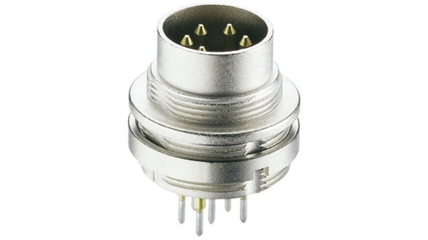 0316 08-1 | Lumberg 8 Pole Din Plug, DIN EN 60529, 5A, 60 V ac IP68 ...