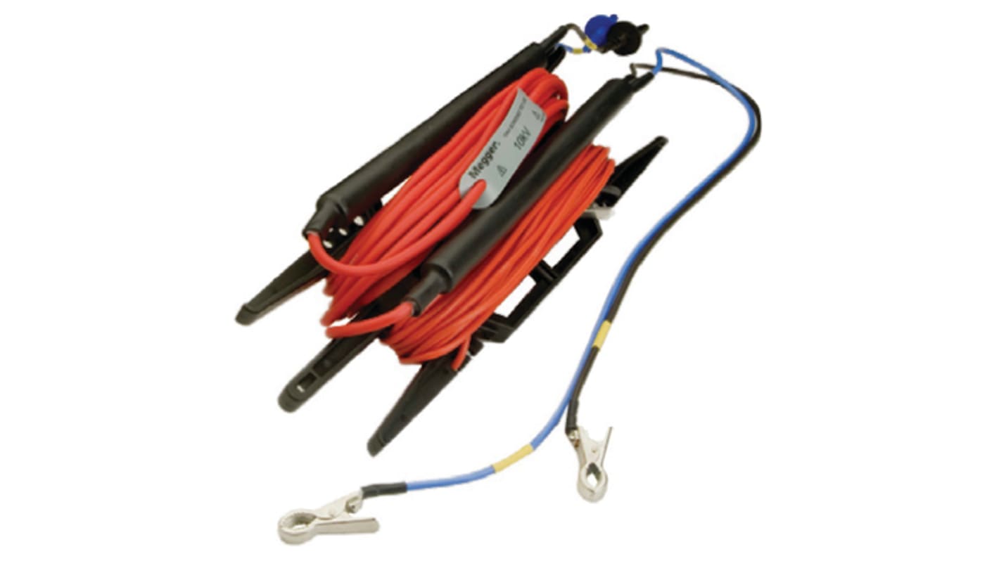 Megger 6220-834 Insulation Tester HV Test Lead Set, For Use With ...