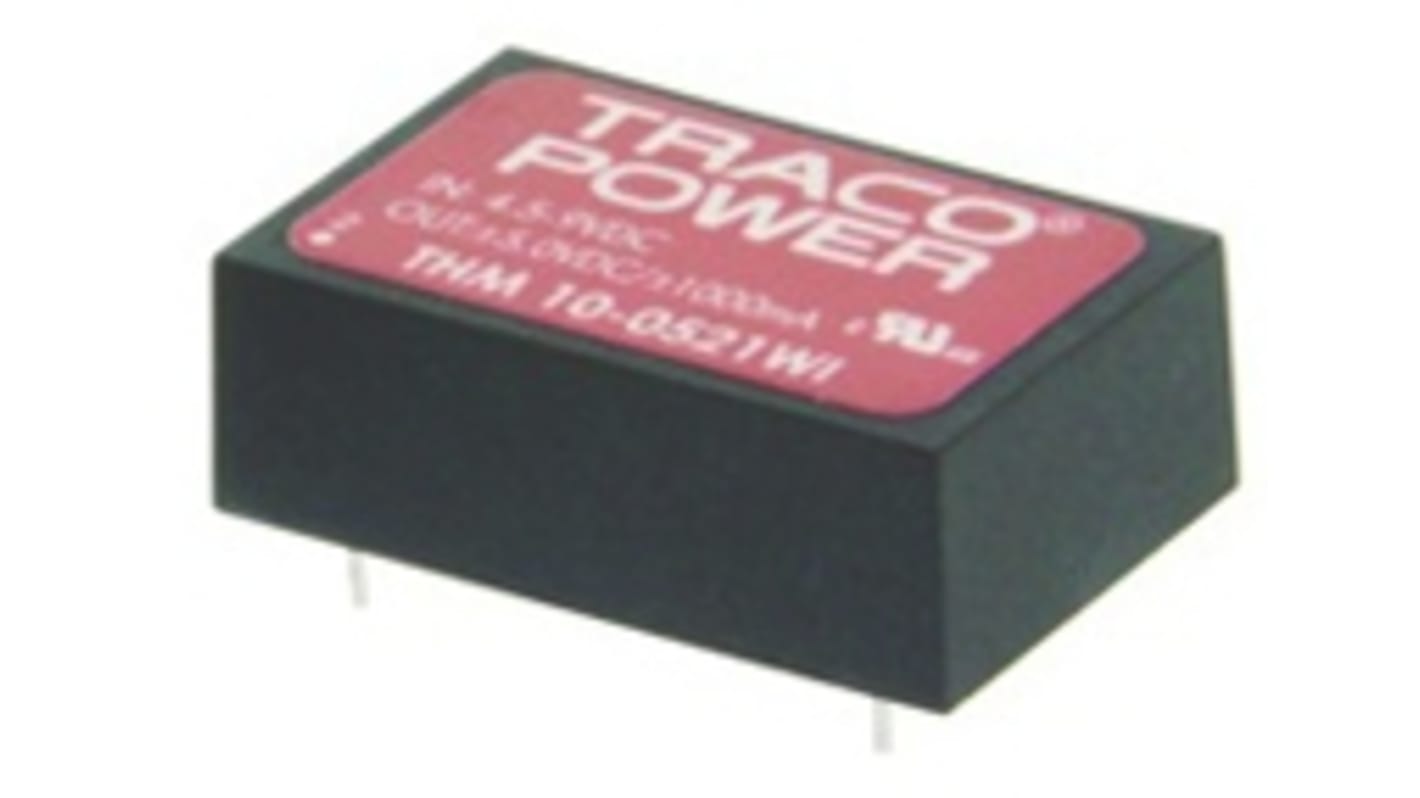 THM 10-4823WI | TRACOPOWER THM 10WI Isolated DC-DC Converter, ±15V dc/ ±333mA Output, 18 → 75 V ...