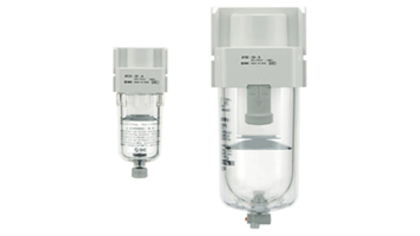 AFM30-N03-Z-A | SMC 450 L/min NPT 3/8 Mist Separator, 0.3μm filtration ...