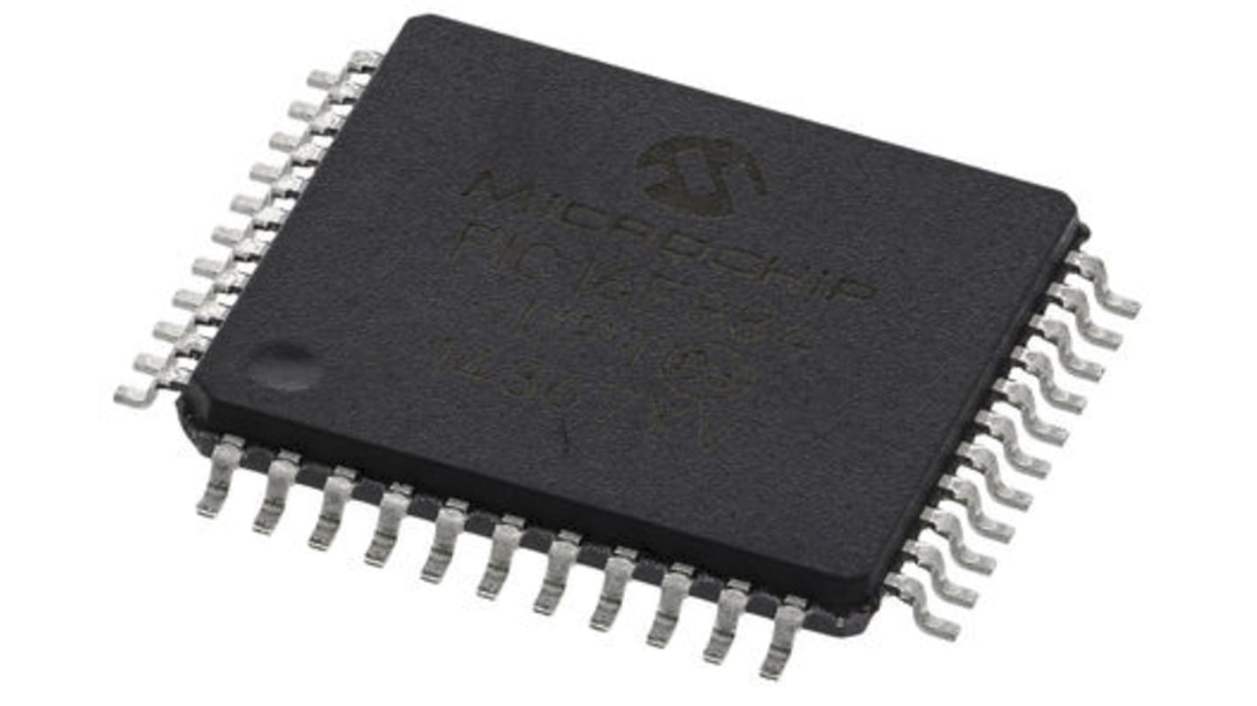 Microchip PIC16F884-I/PT, 8bit PIC Microcontroller, PIC16F, 20MHz, 4096 words Flash, 44-Pin TQFP ...