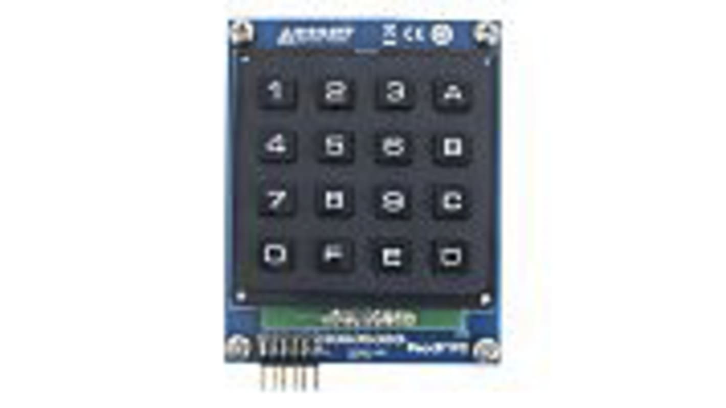 410-195 | Digilent Pmod KYPD: 16-Button Keypad | RS