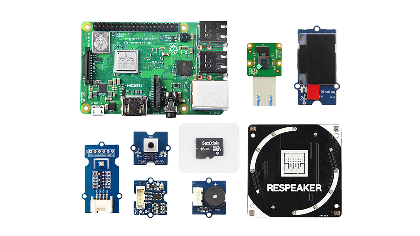 110060907 | Seeed Studio Seeed Studio Grove Starter Kit for Azure IoT Edge with Raspberry Pi 3 ...