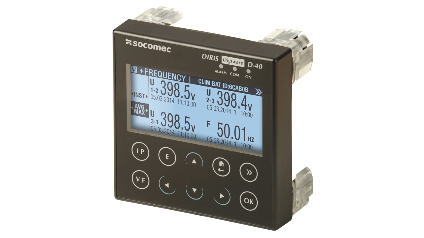 48290199 | Socomec Digiware Display For Use With DIRIS Digiware Modules ...