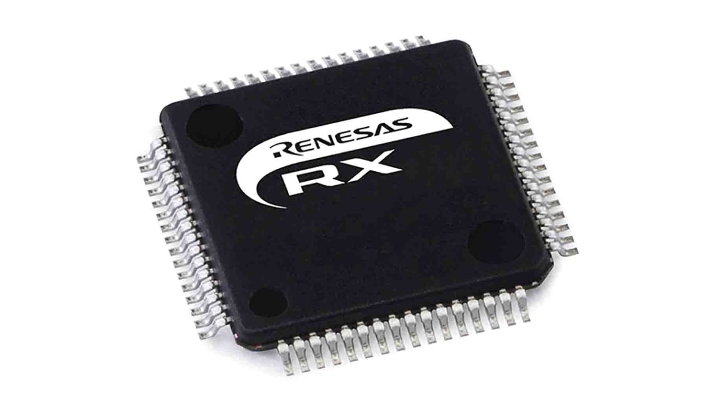 Renesas Electronics R5F51115ADFM#3A, 32bit RX CPU Microcontroller, RX111, 32MHz, 128 kB Flash ...